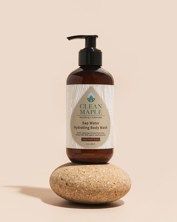 Sap Water Hydrating Body Wash by Clean Maple – Wood's Vermont Syrup Company